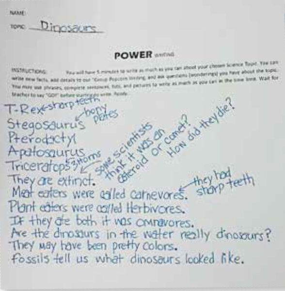 Once upon a time there was a pterodactyl… – Science in School