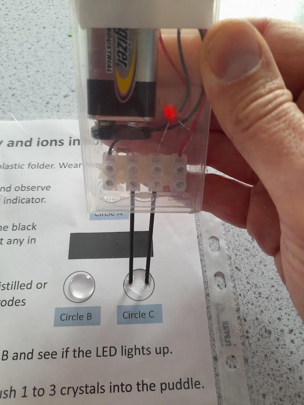 Elegant electrolysis – the microscale way – scienceinschool.org