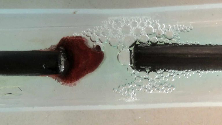 Elegant electrolysis – the microscale way – scienceinschool.org