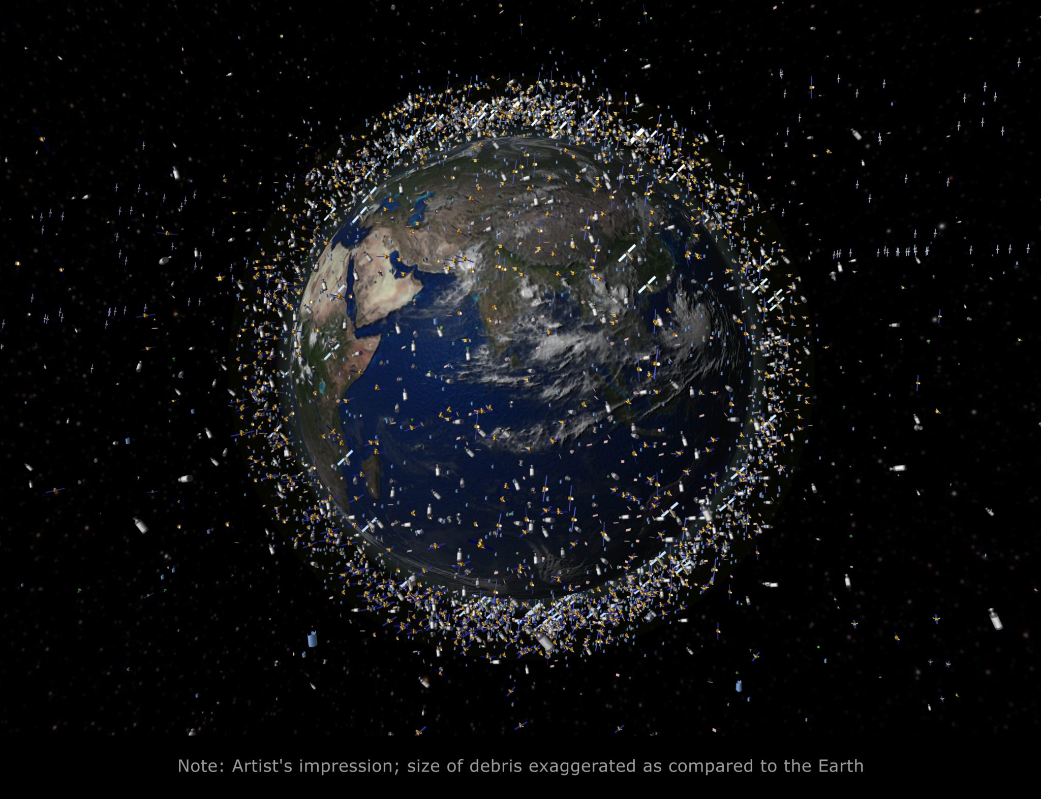 Objects in orbit: the problem of space debris – Science in School
